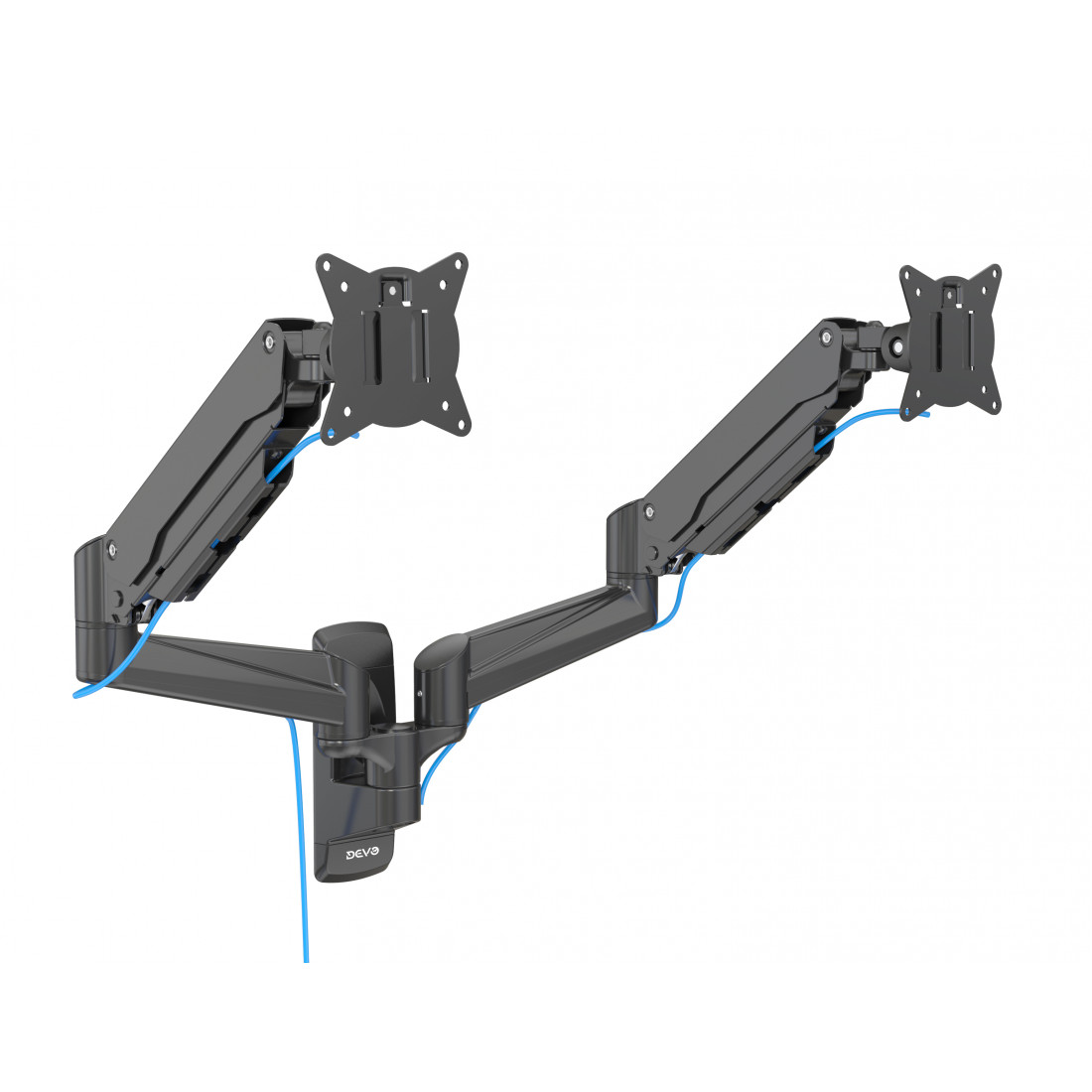 Devo Gaming Wall Monitor Arm - 2 Monitors